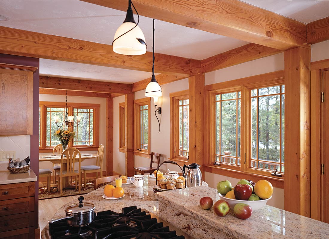 Contemporary Cottage Floor Plan | Craftsman House Plan | Davis Frame